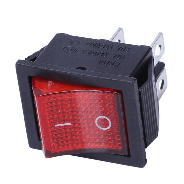 DIY Electronics Switch Lighted Rocker Switch Wiring Diagram 4 Pin ...
