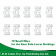 Roof Molding Trim Clips Fit for Cutlass 1981-1988,Vinyl Top Roof ...
