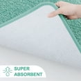 "Astarin Plush Thick Bath Rug, 17""x 24"", Absorbent Microfiber, Non ...