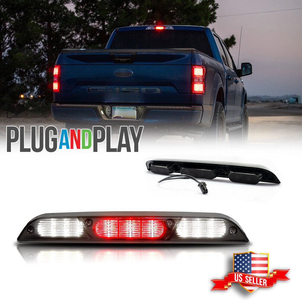 T15 912 921 LED Trunk Cargo Light + 3rd Brake Light Bulbs for Ford F150 ...