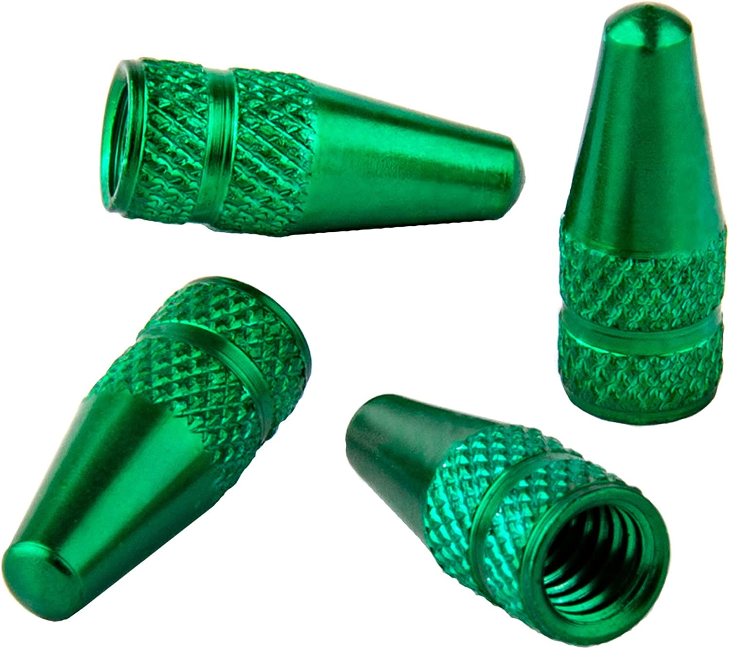 Presta Valve Caps - Anodized Aluminum - Use On Presta/French Valves ...