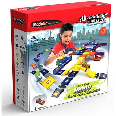 Modular Construction Toys Race Track Kit - Walmart.com