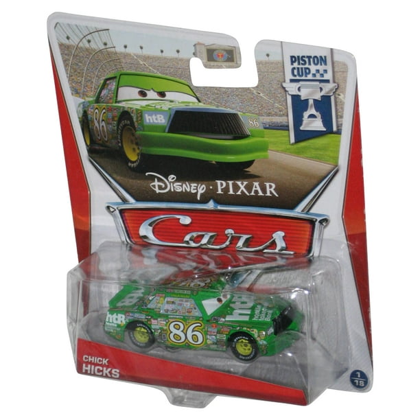 Disney Pixar Cars Movie (2012) Chick Hicks Piston Cup Die Cast Toy Car ...