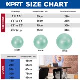 XPRT Fitness Exercise Ball - Weight Capacity - Anti-Burst - Walmart.com