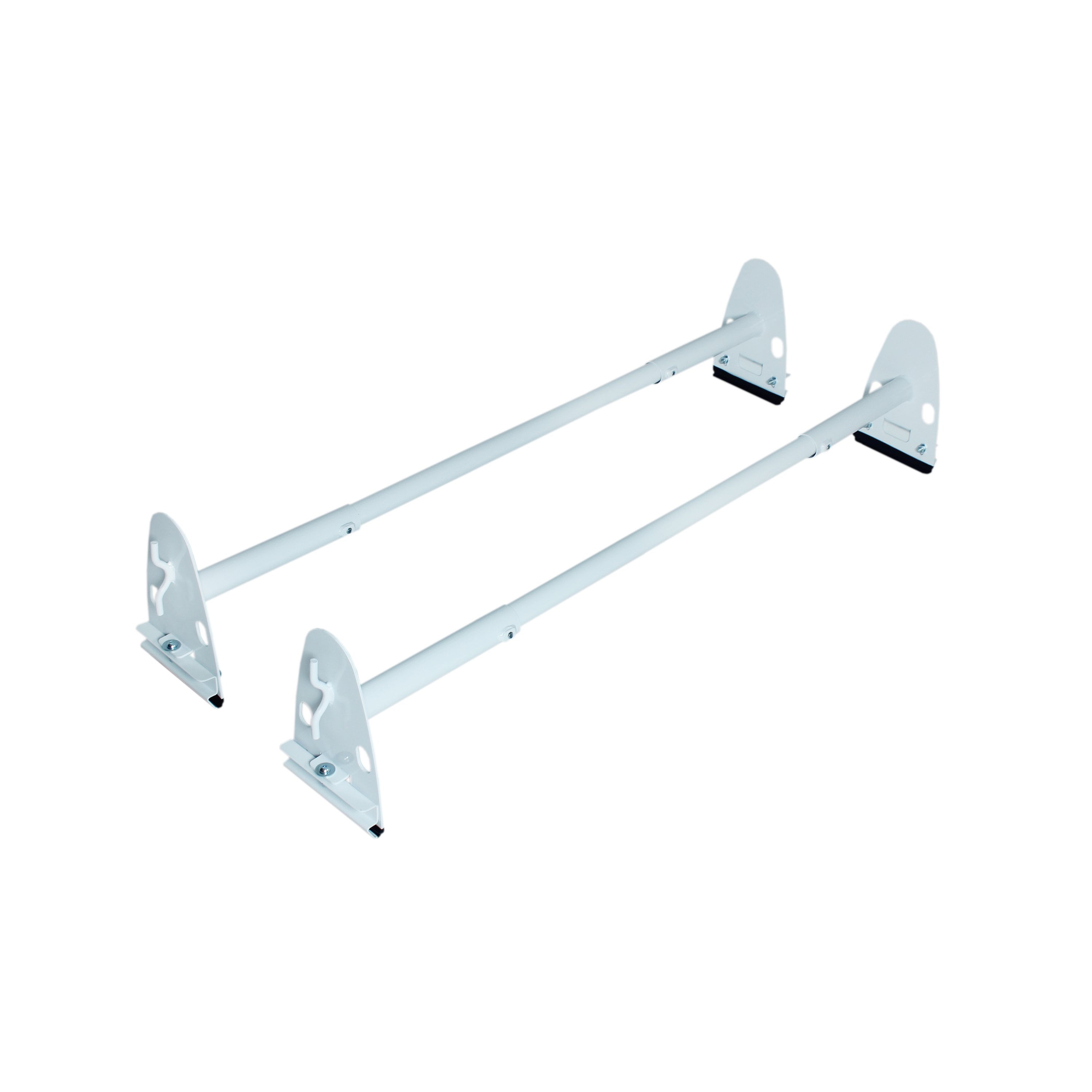 AA-Racks Fullsize Universal Van Roof Rain Gutter Rack Two Bar Ladder ...