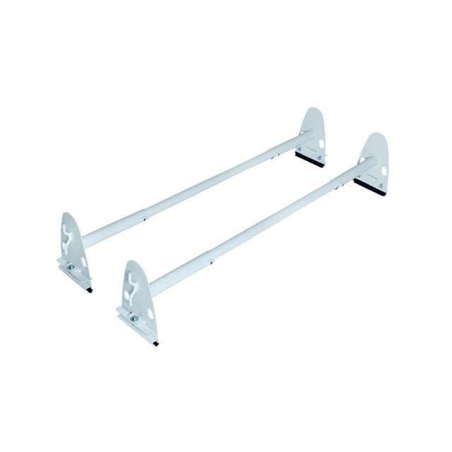 AA-Racks Fullsize Universal Van Roof Rain Gutter Rack Two Bar Ladder ...