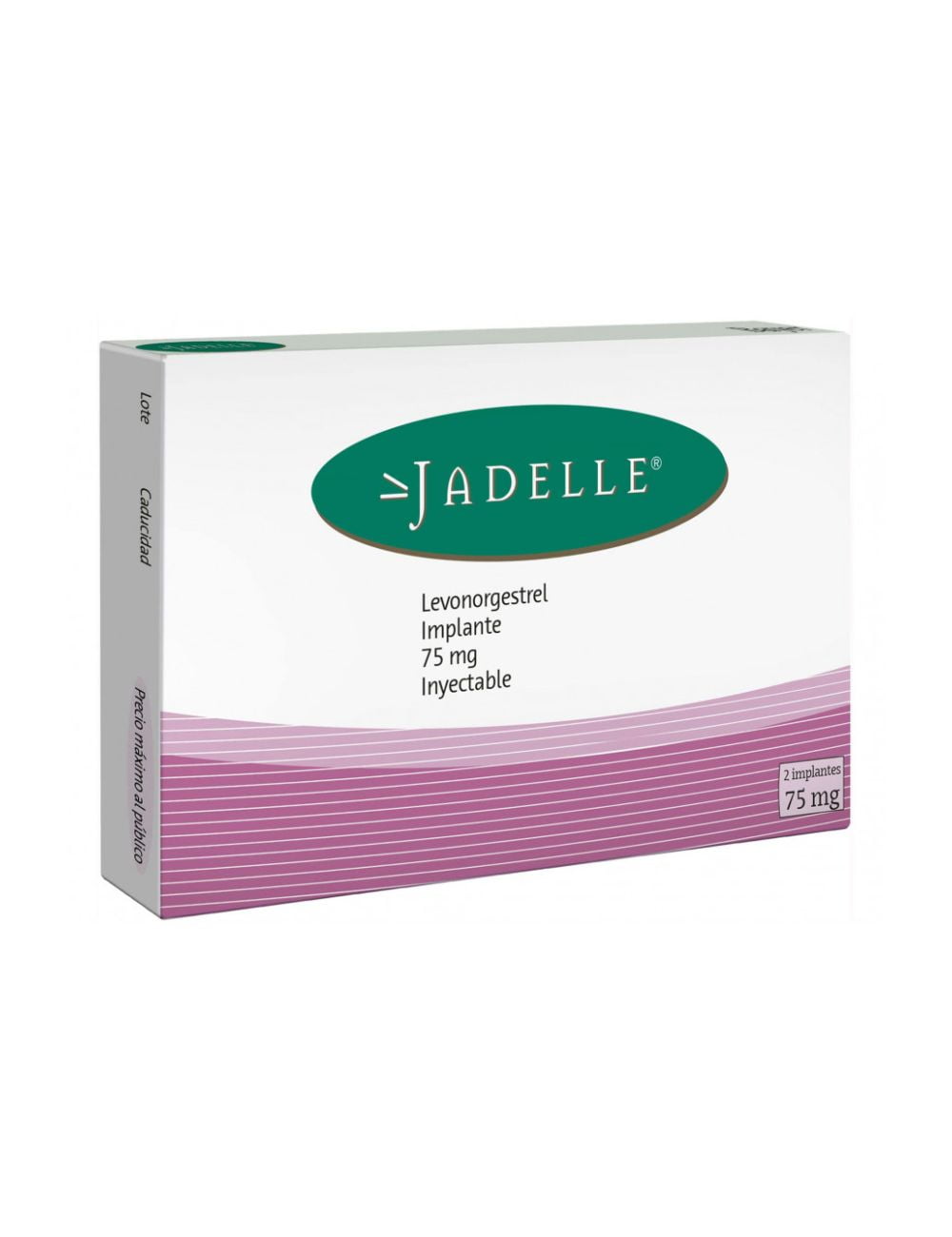 Jadelle 75 mg Caja Con 2 Piezas | Walmart en línea