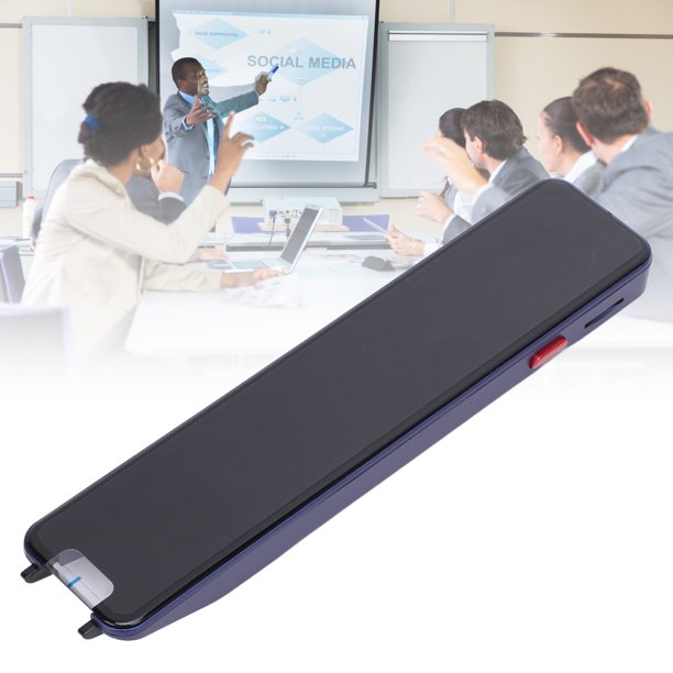 Translator Pen Scanner, Portable Scan Reading Pen Blue Color Built In ...