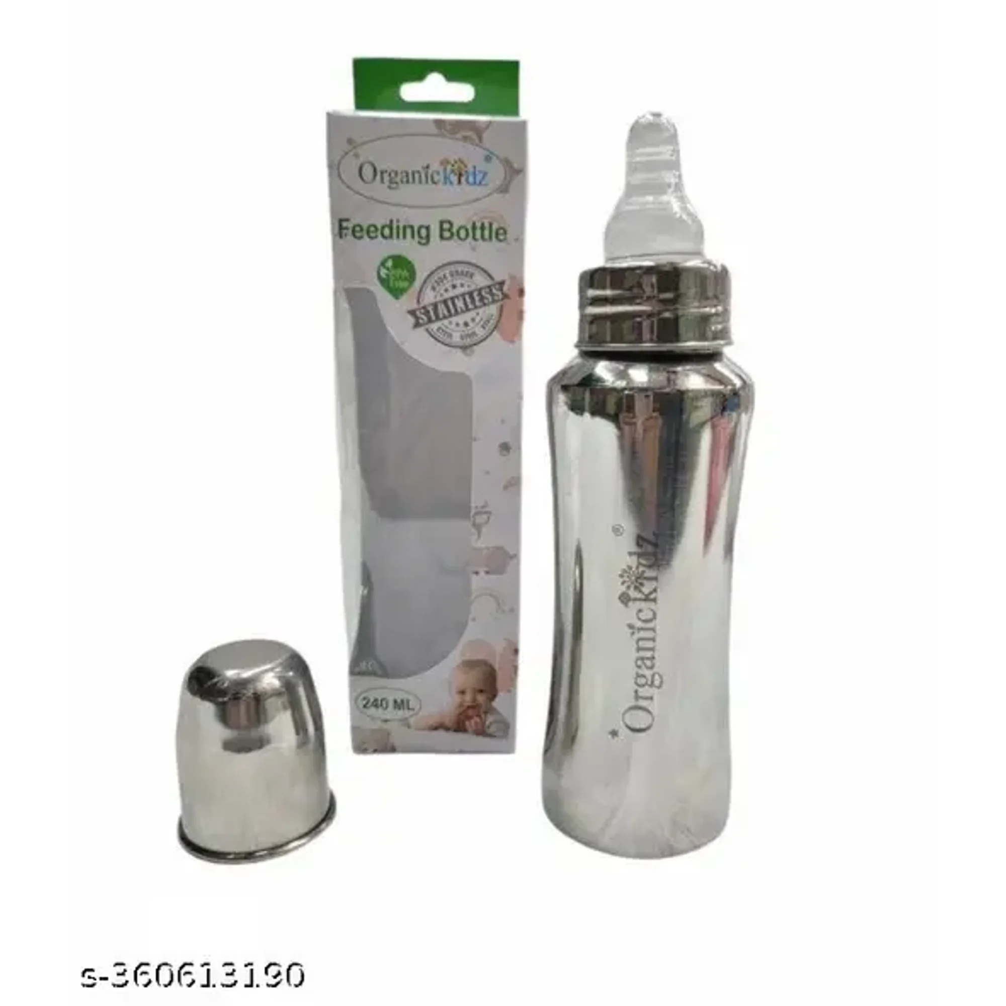 Click here for Us Stainless Steel Feeding Bottle 240ml prices