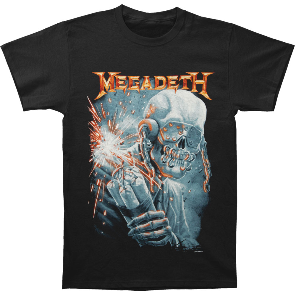 Megadeth - Megadeth Men's Dynamite T-shirt Black - Walmart.com ...