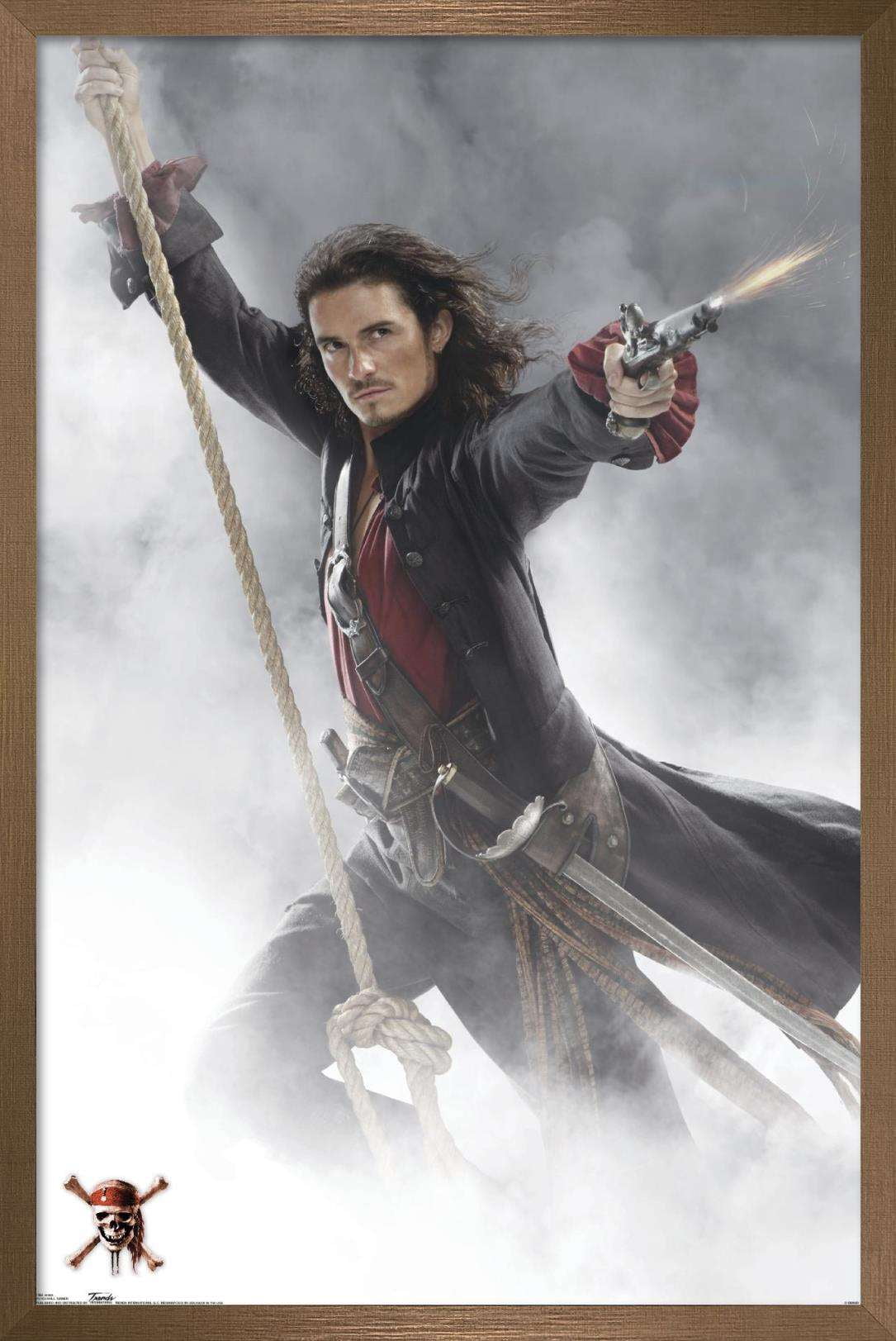 Disney Pirates of the Caribbean: At World's End - Will Turner Wall ...