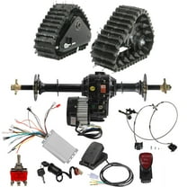 30" Rear Differential Axle Kit Wheel Snow Sand Tracks 48V 1000W ...