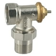 DN15/DN20 Brass Angle Temperature Control Valve Head With M30x1.5mm ...