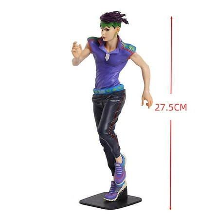 28cm Anime Jojo's Bizarre Adventure Figure Rohan Kishibe Pvc Action Fi ...