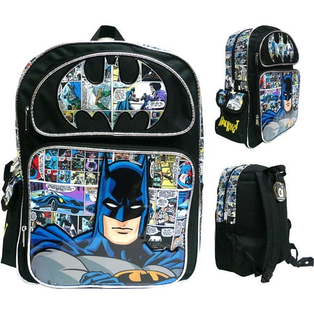 Backpack - DC Comics - Batman Logo Comic 16" New 199603 | Walmart Canada