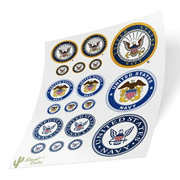 Officially Licensed UNITED STATES NAVY Decal - Large 5.25" US Military ...