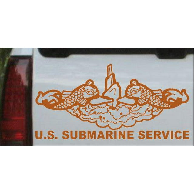 U.S. SUBMARINE SERVICE Car or Truck Window Decal Sticker - Walmart.com