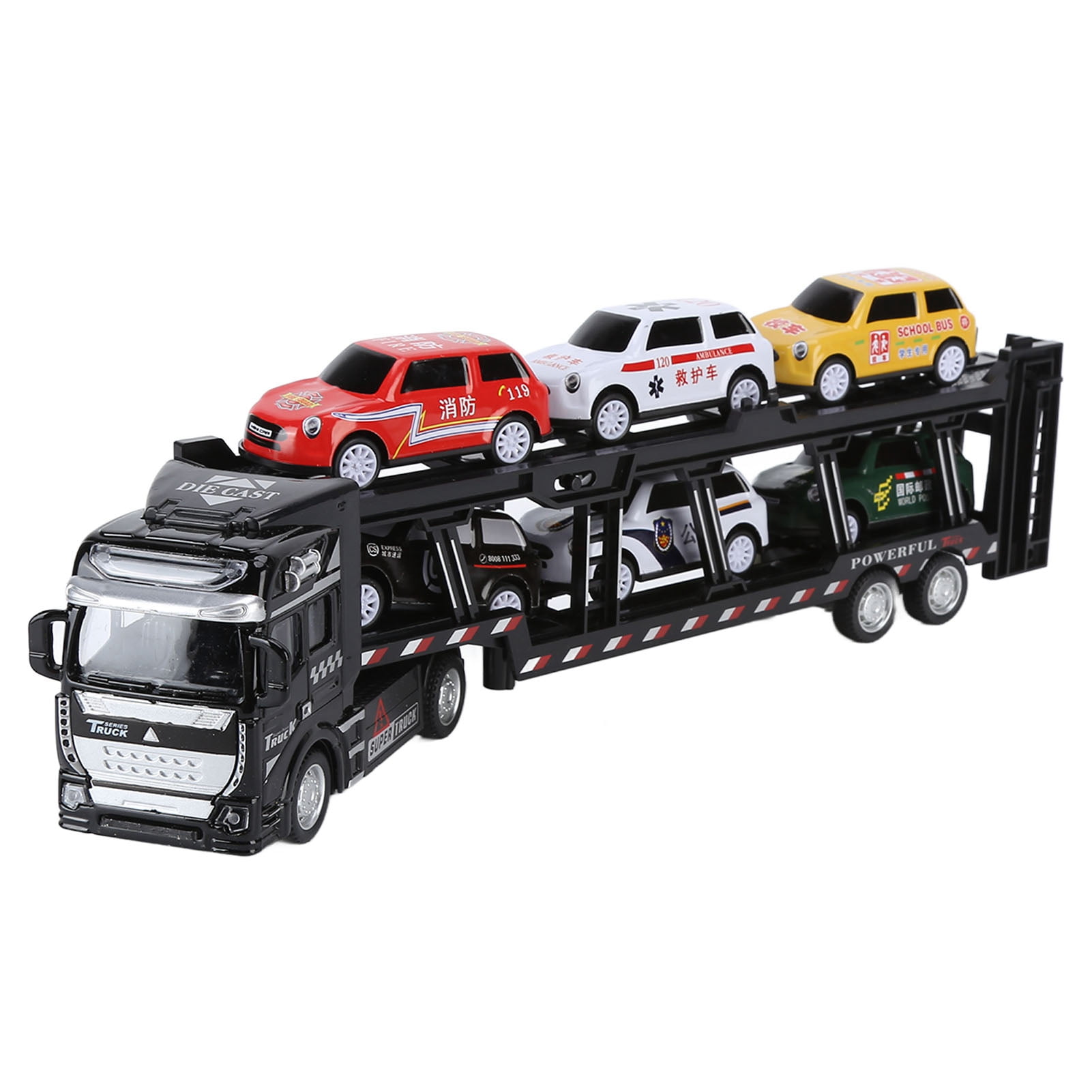 Click here for Ymiko Carrier Truck Car Toys  Rubber Wheels Transp... prices