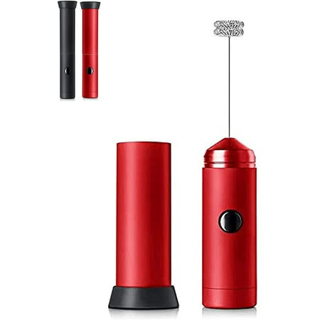 Handheld Milk Frother for Coffee, Electric Frother Wand Mixer for ...