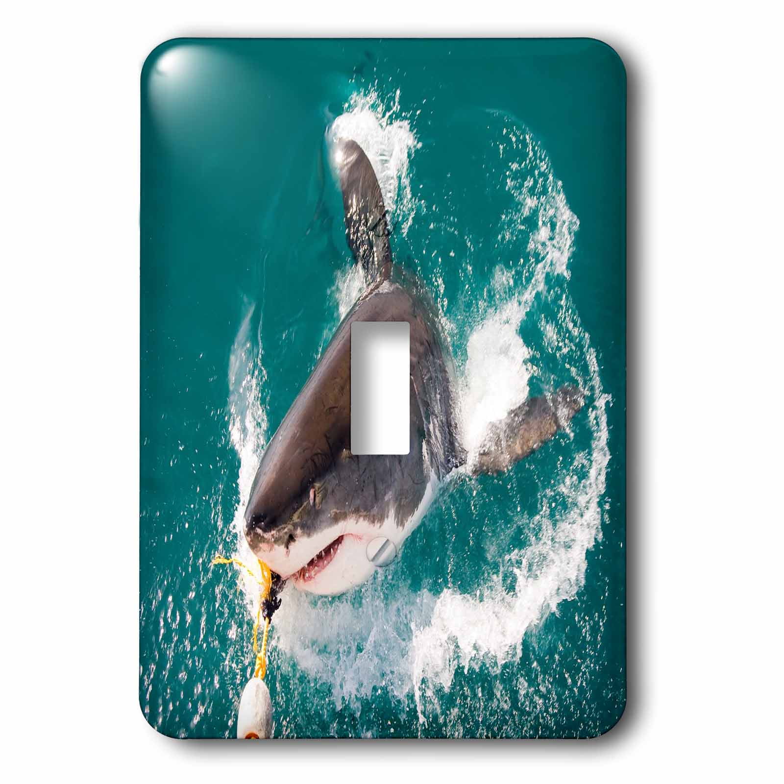 Great White Shark Takes The Bait single toggle switch lsp-80271-1 ...