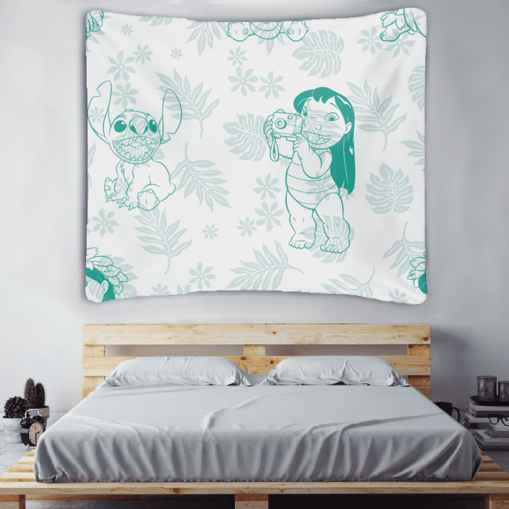 Stitch Hanging Backdrops Stylish Elegant Anime Backdrop for Gift to ...