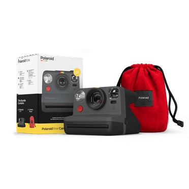 Polaroid NOW Instant Camera - Black - Walmart.com