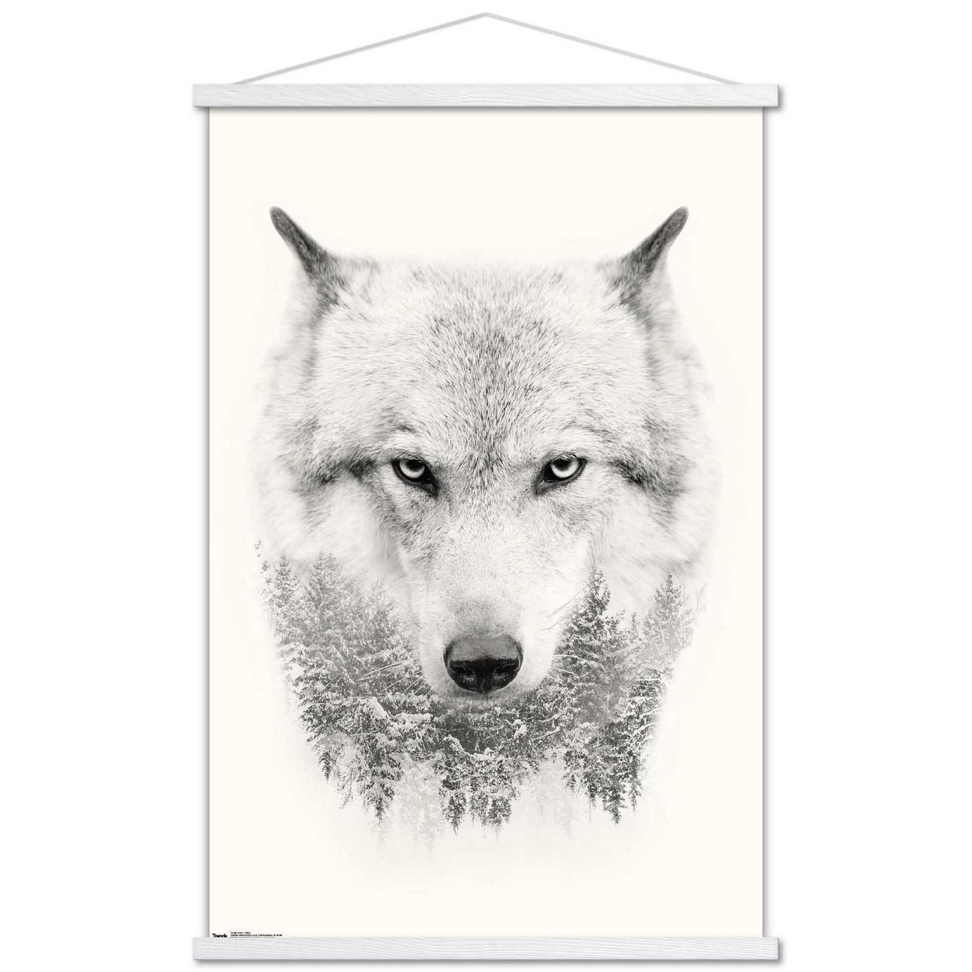 Click here for Trends International Wolf - Trees Wall Poster  22.... prices