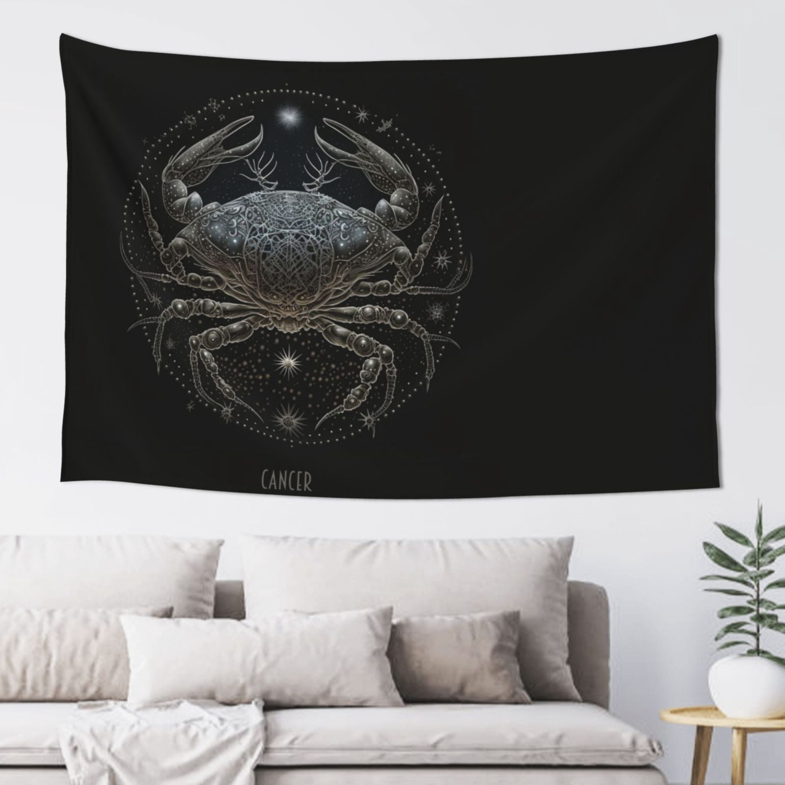 Cancer Tapestry, twelve constellations Style Wall Decor Home Decor ...