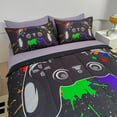 Wajade 7-Piece Boys Gaming Comforter Set, Twin Size - All Season ...