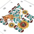 3drose, Sassy Little Soul Text, a Horse Head and Sunflowers, Artsy Gift ...