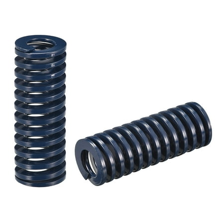 Die Spring, 2 Pack 25mm OD 65mm Long Spiral Stamping Light Load ...