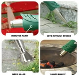 Bionic Weed Killer: 1500W Electric Grass Remover, Wide Nozzles & Guide ...