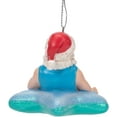 Tropical BEACH SANTA On Pool Floatie Christmas Ornament, by Kurt Adler ...