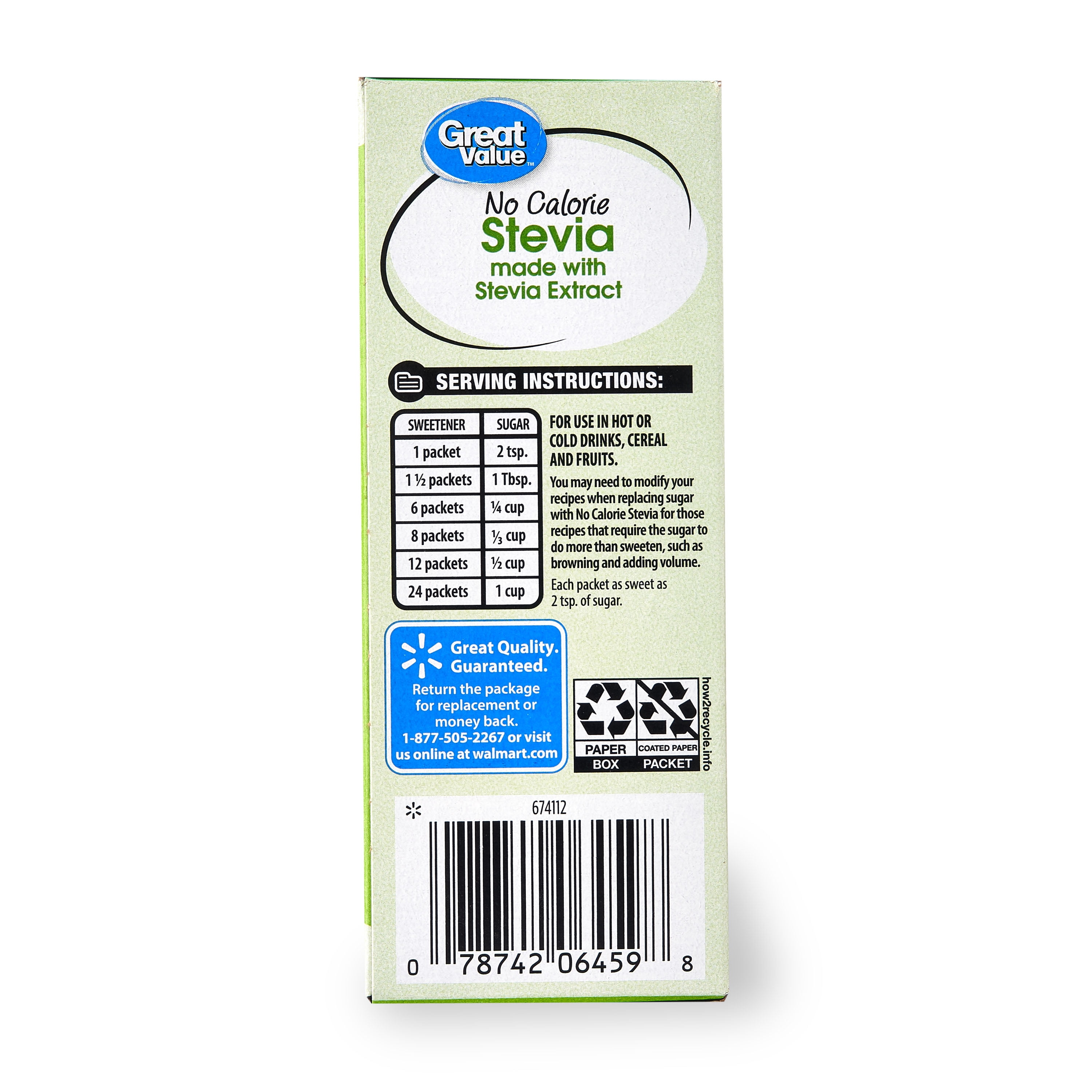 Stevia Sugar Walmart