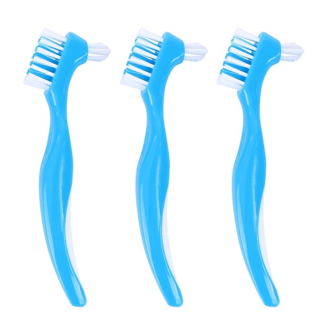 DEELLEEO False Brush Teeth Denture Cleaning Toothbrush Tool Tooth ...