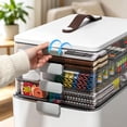 4-Tier Medicine Craft,Sewing,Art,Organizer Storage,Portable Latch Bin ...