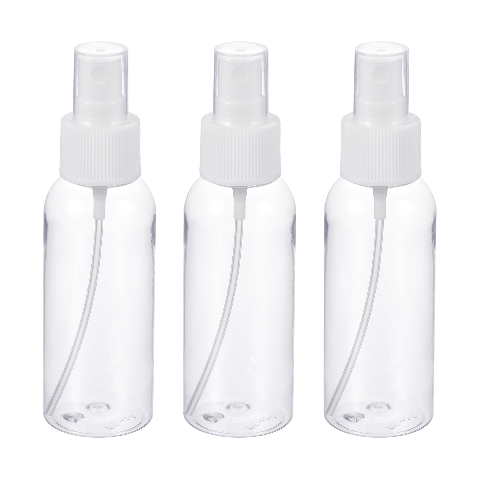 Uxcell 80mL Spray Bottles Fine Mist Leak Proof Travel Containers, Clear ...