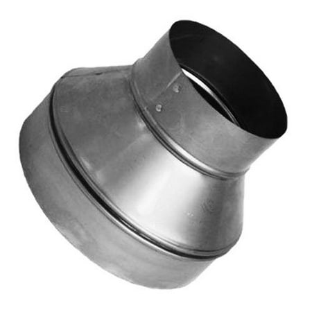 Speedi-Products SM-RDP 54 5-Inch by 4-Inch Round Galvanized Plain ...