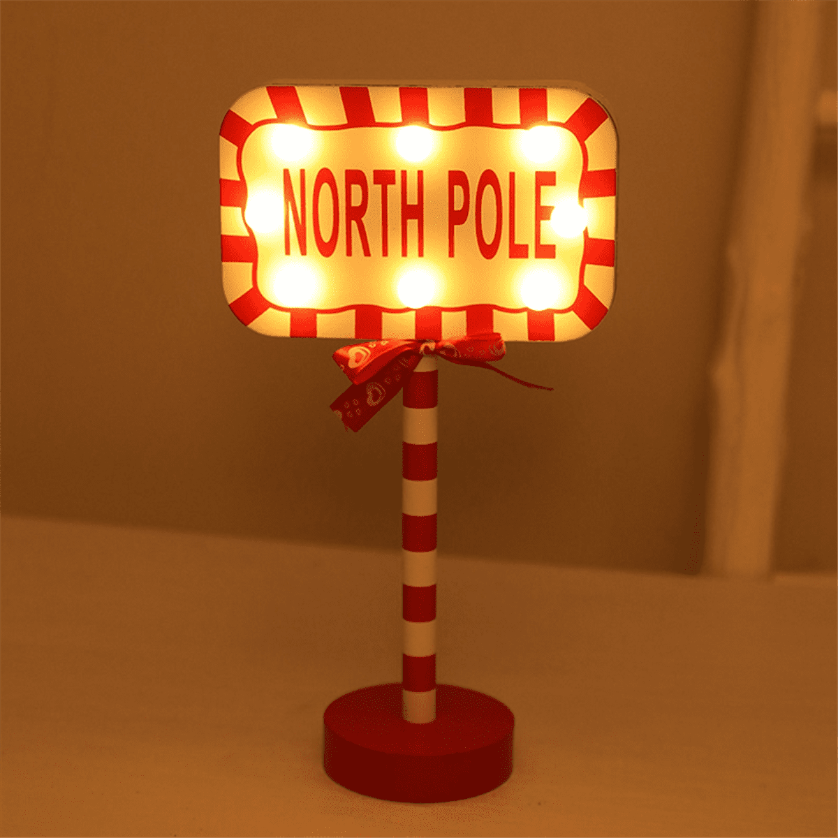 Click here for Unbranded Christmas Vintage Lights North Pole Sign... prices