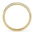 Amanda Rose Womens Solid 10K Yellow Gold Wedding Band, 3mm Traditional ...