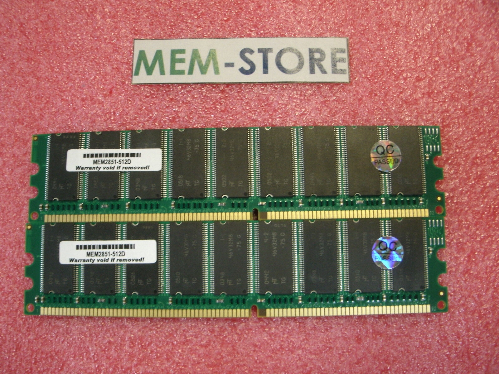 MEM2851-256U1024D 1GB 2X512MB DRAM Memory Cisco 2851 (3rd Party ...