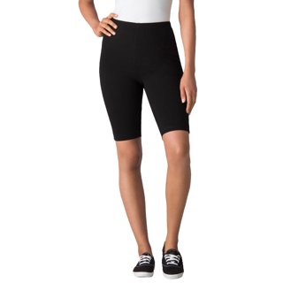 Athletic Works Women's Plus Size Core Active Dri-Works Bike Shorts ...