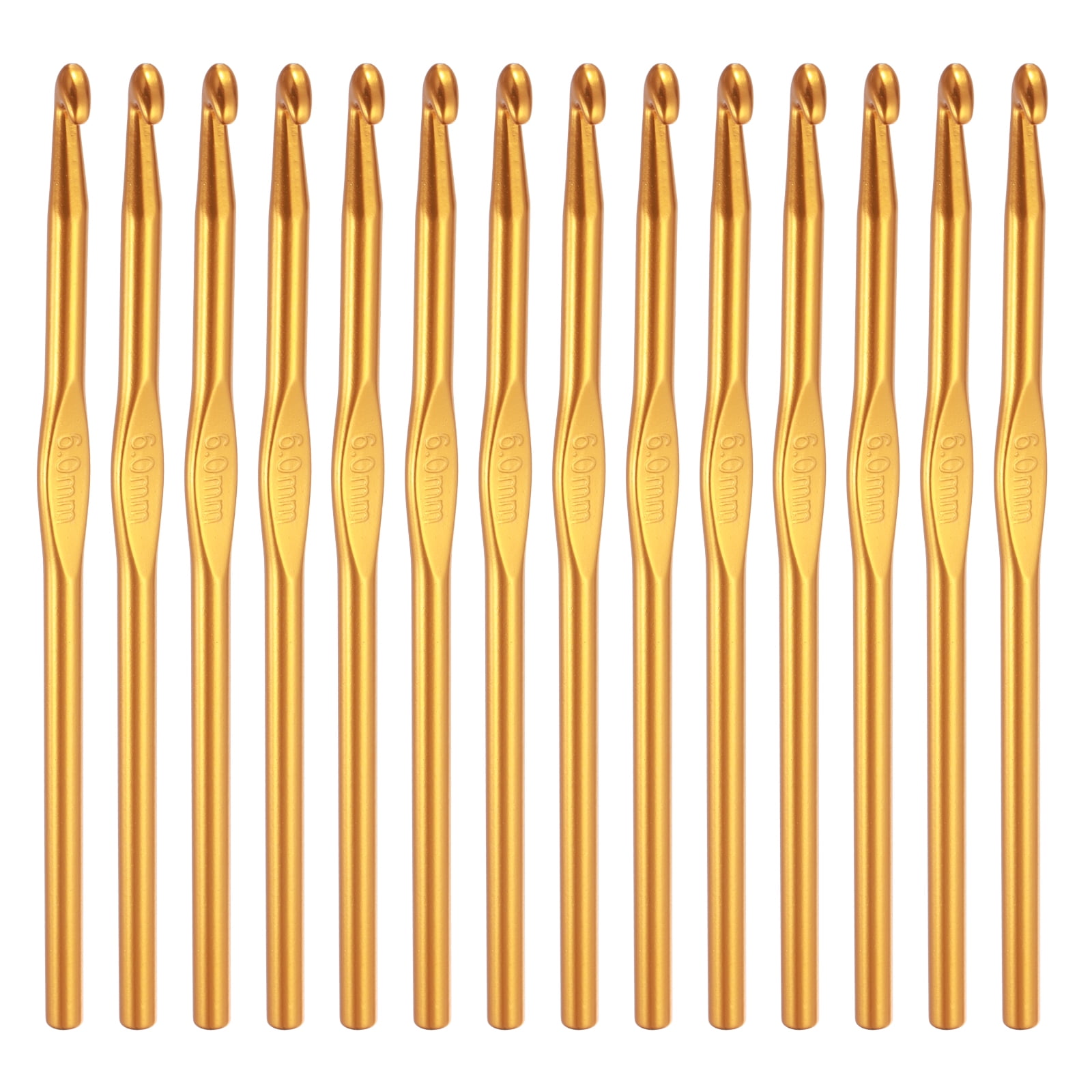 Click here for Uxcell Crochet Hook Set  14pcs 6mm Aluminum Ergono... prices