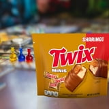 TWIX, Minis Caramel and Milk Chocolate Candy Bars, 9.7 oz Sharing Size ...