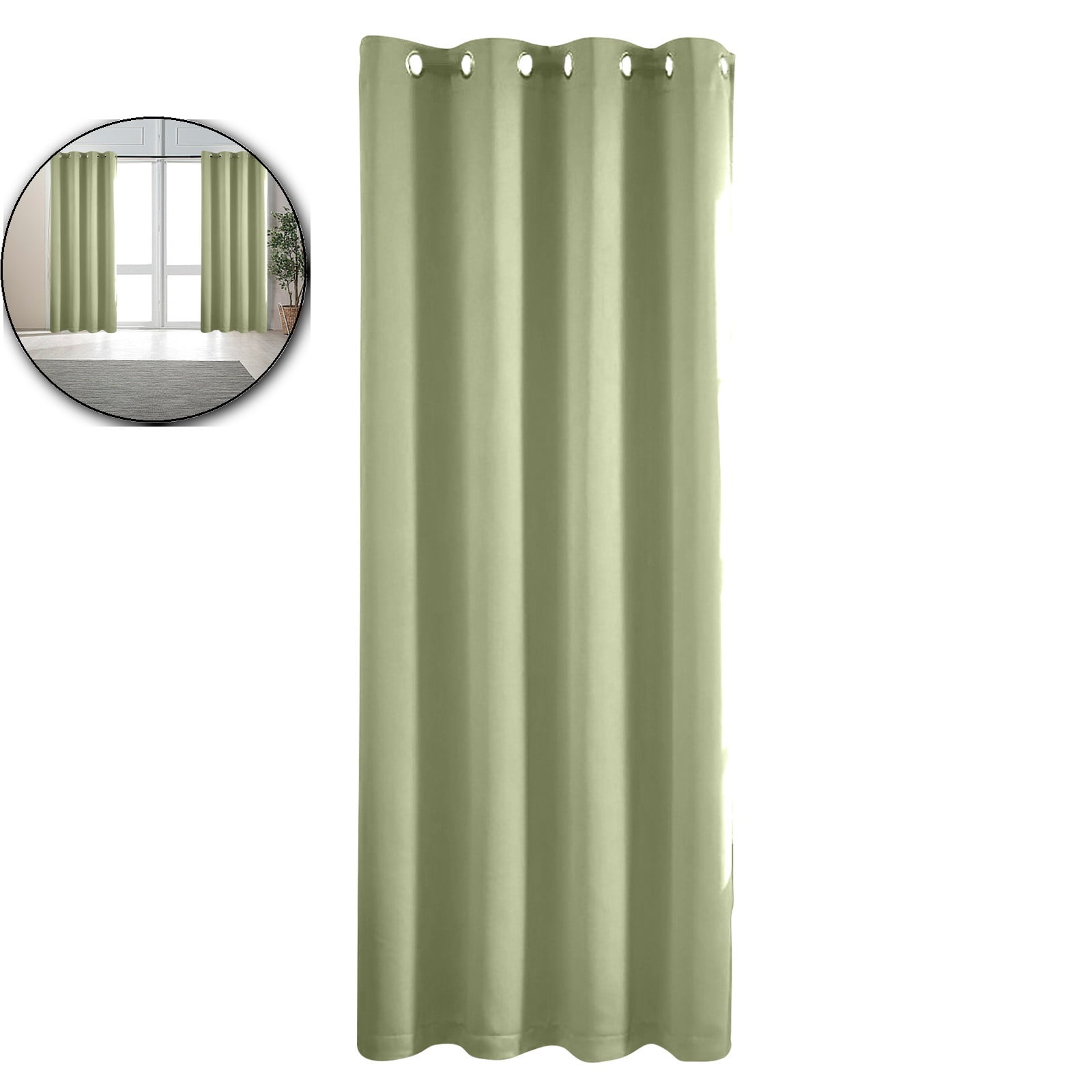 Click here for Avdolw Blackout Curtains 63 Inches Long  Light Blo... prices