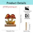 2D Flat Floral Display Tabletop Art Decoration Acrylic Flower Landscape ...
