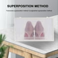 Transparent Shoe Box Drawer Shoes Storage Container Stackable Shoe ...