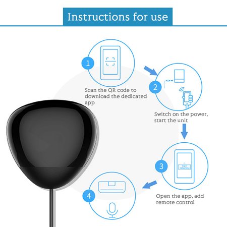 Tuya IR Controller WiFi Infrared Remote voice control remote controller ...