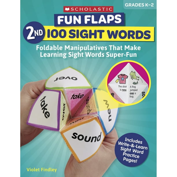 Fun Flaps: 2nd 100 Sight Words : Reproducible Manipulatives That Make ...