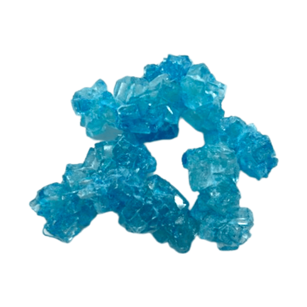 Rose's Brand Blue Raspberry Rock Candy on a String 1 lb. Bulk Bag ...
